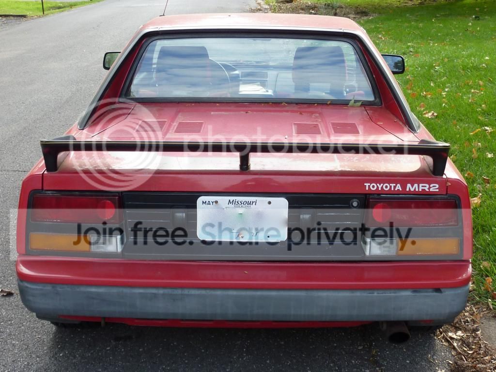 For Sale: 1985 MR2 hardtop