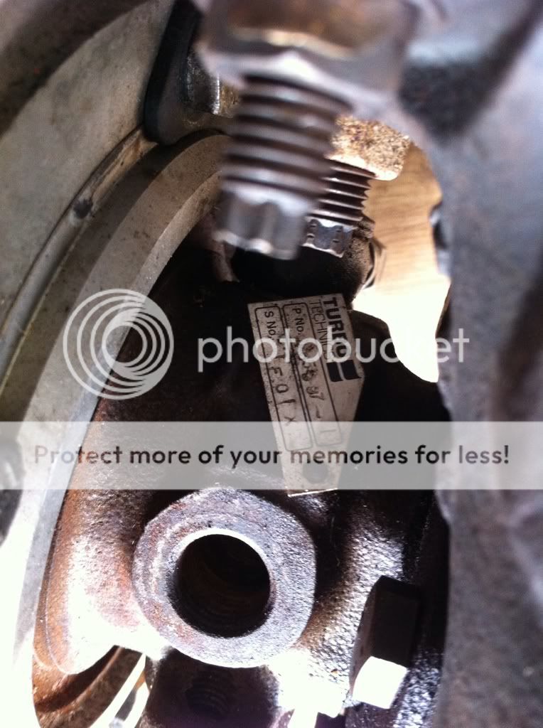 T28, Z32 Maf and plug, turbo oil feed and return with plate. Hybrid ...