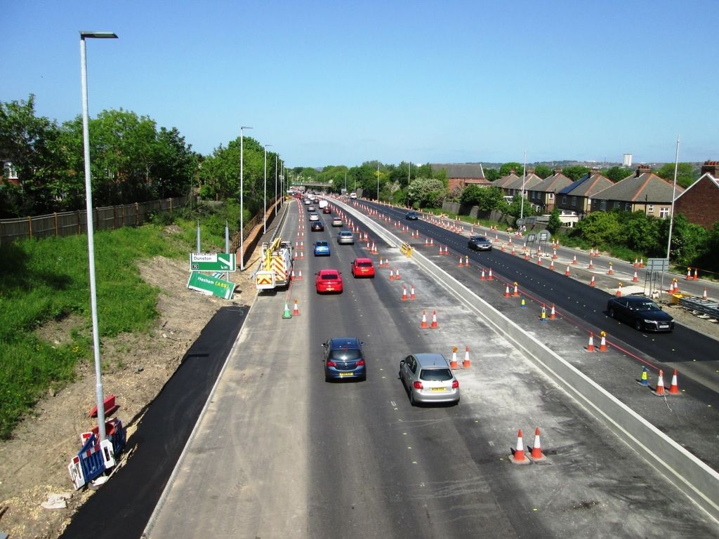 The A1/A1(M) - Dualling North and South of Newcastle and the 'Western ...