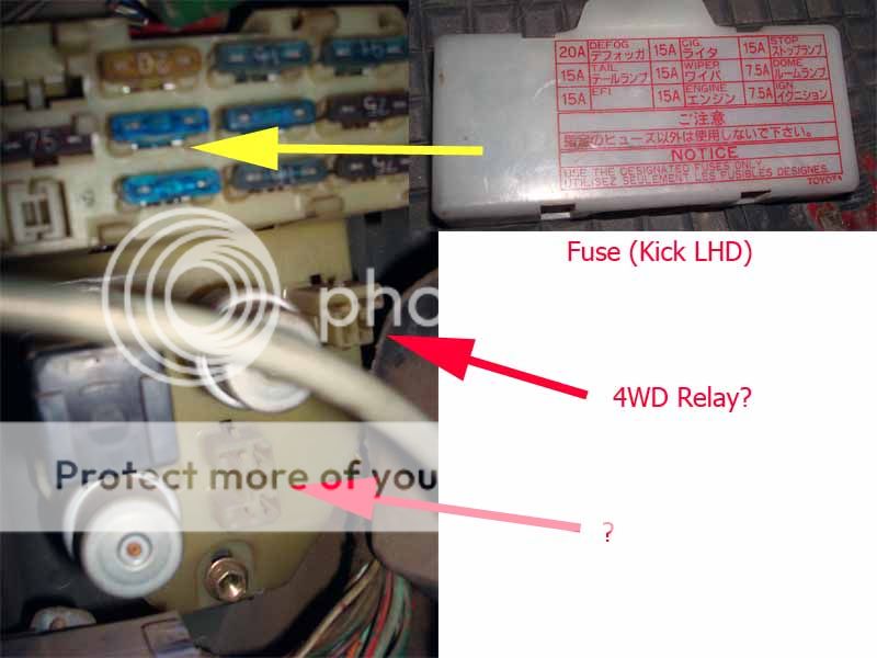 1988 4Runner / Relay on Left Kick Panel - Toyota 4Runner Forum ...